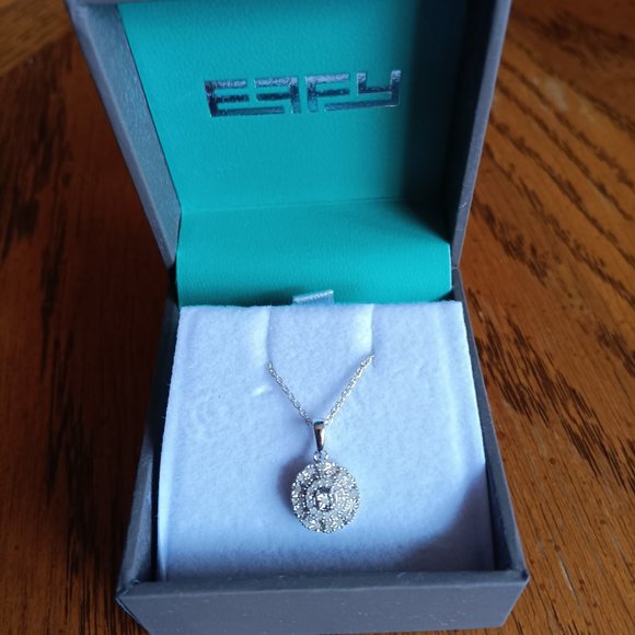 Effy | Jewelry | Effy 8 Ct Tw Diamond Disc Pendant Necklace | Poshmark